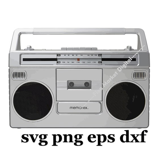 Boombox Vector Png