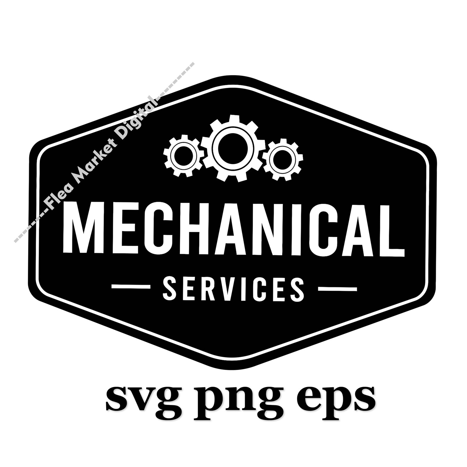 Auto Repair Mechanic Garage Logo SVG PNG EPS Clipart - Etsy
