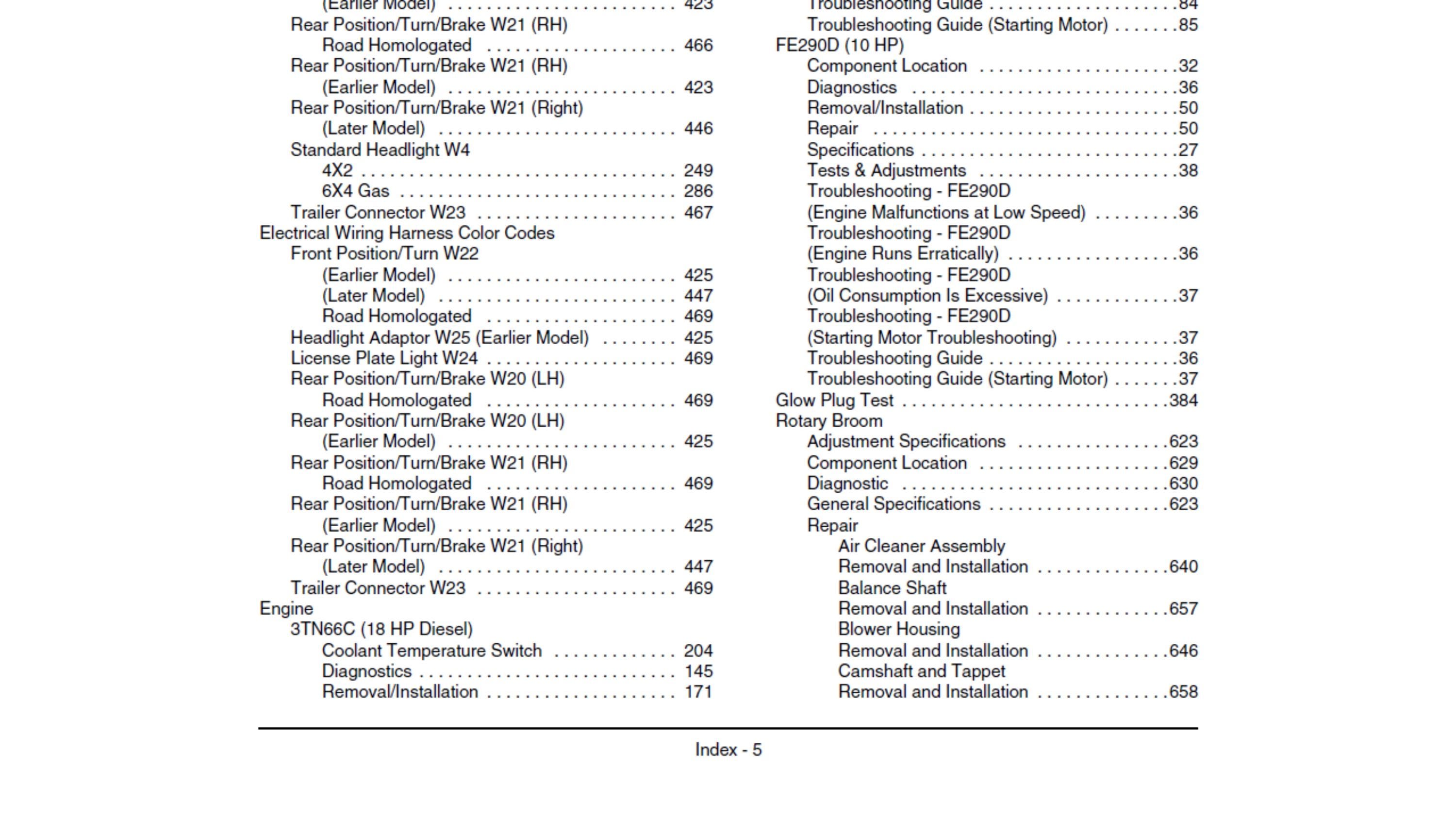 John Deere Gator Utility Vehicles 4X2 and 4X6 Repair Technical Manual ...
