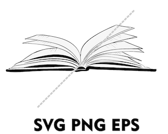 Open Book Svg, Open Books Svg, Open Svg, Book, Books, SVG, Ai, Pdf, Eps ...