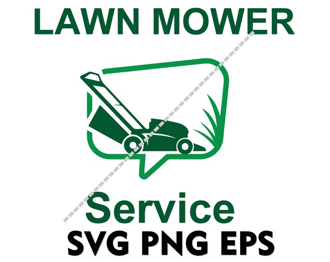 Racing Lawnmower Cartoon Isolated Vector Illustration Digital Download ...