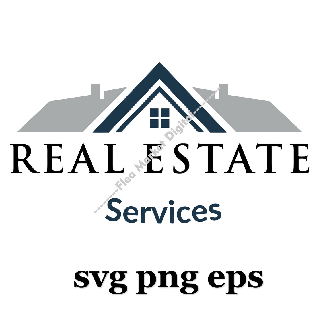 Real Estate Logo SVG PNG EPS Instant Download - Etsy