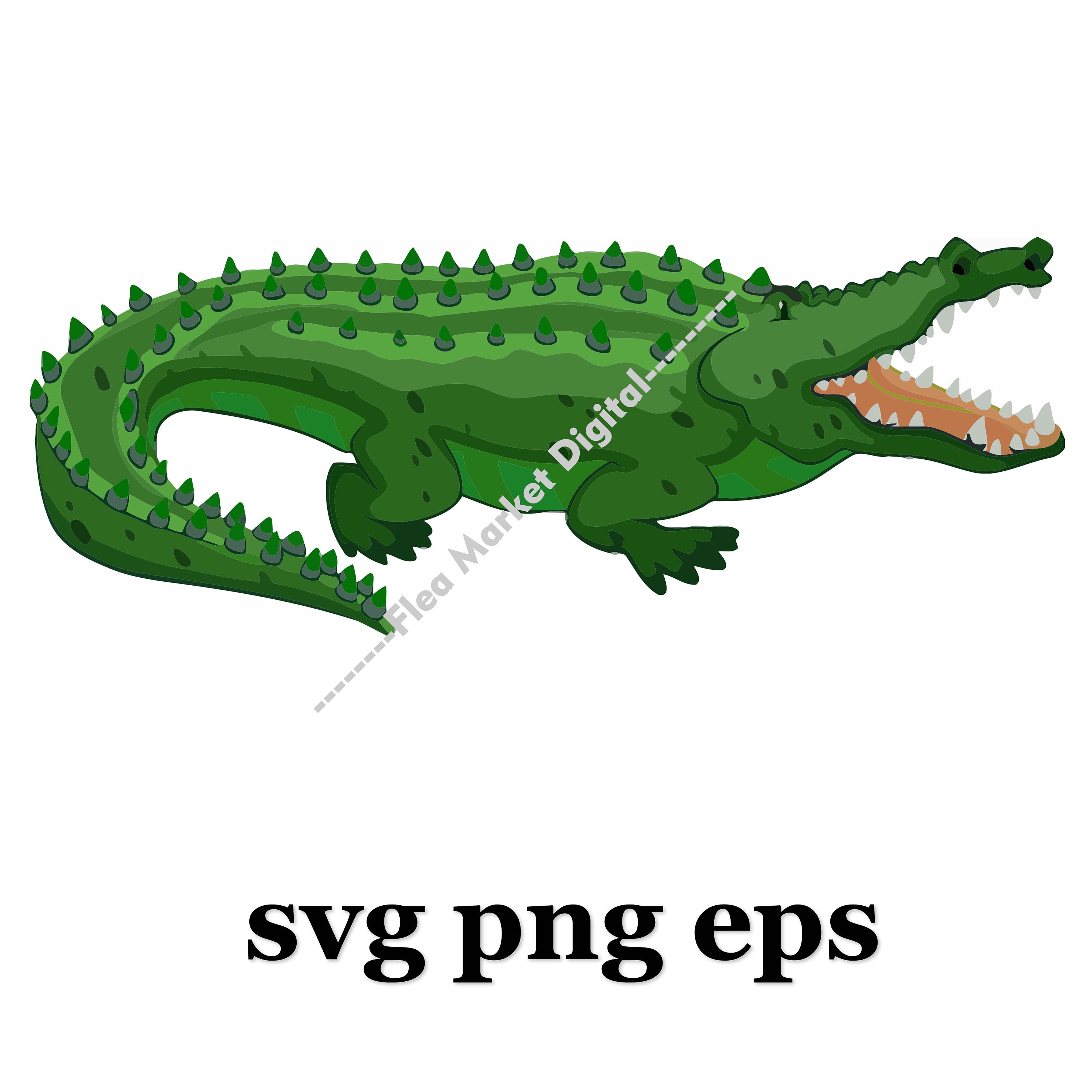 Alligator Clip Art
