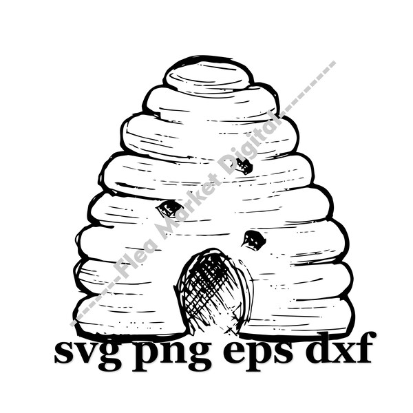 Beehive Svg - Etsy