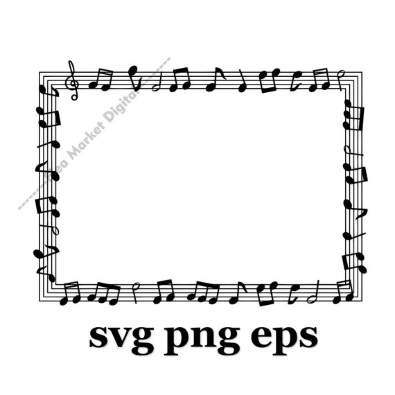 Music Note Frames