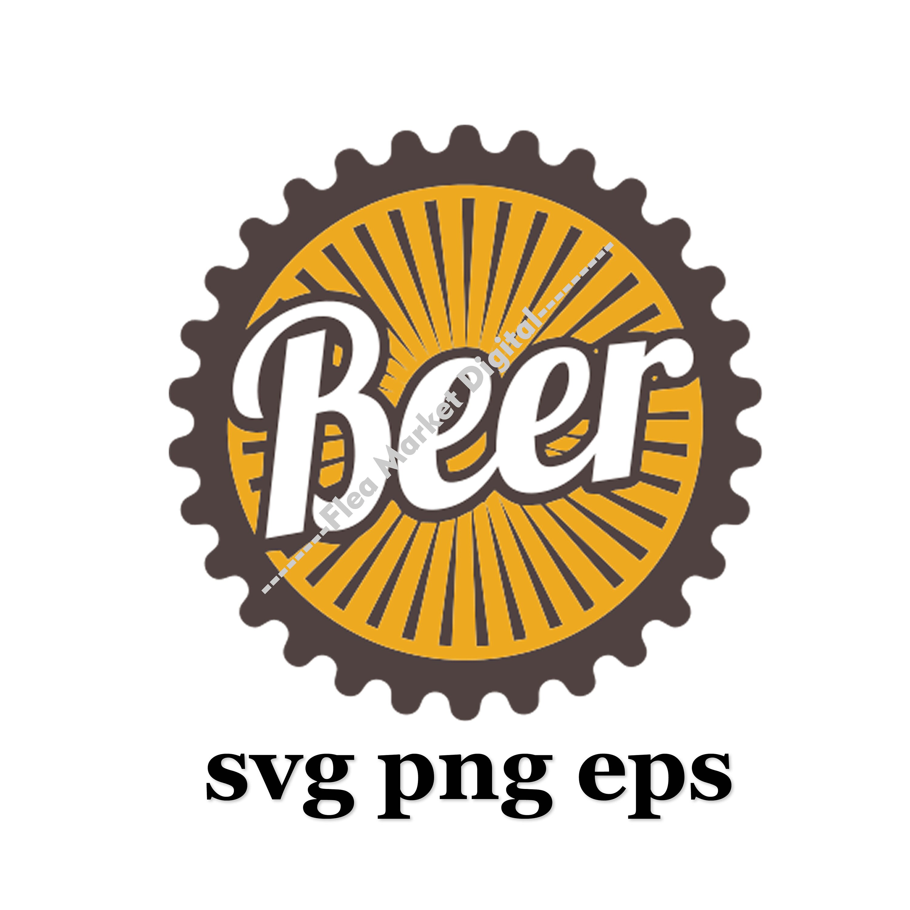 Beer SVG PNG EPS Logo Clipart 8 - Etsy