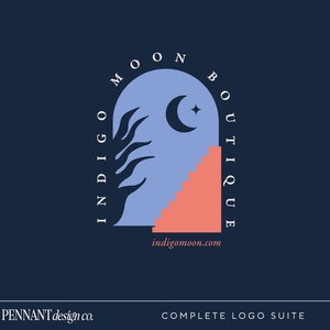 Custom Boho Logo Design | Boho Logo | Custom Logo Design | Professional ...