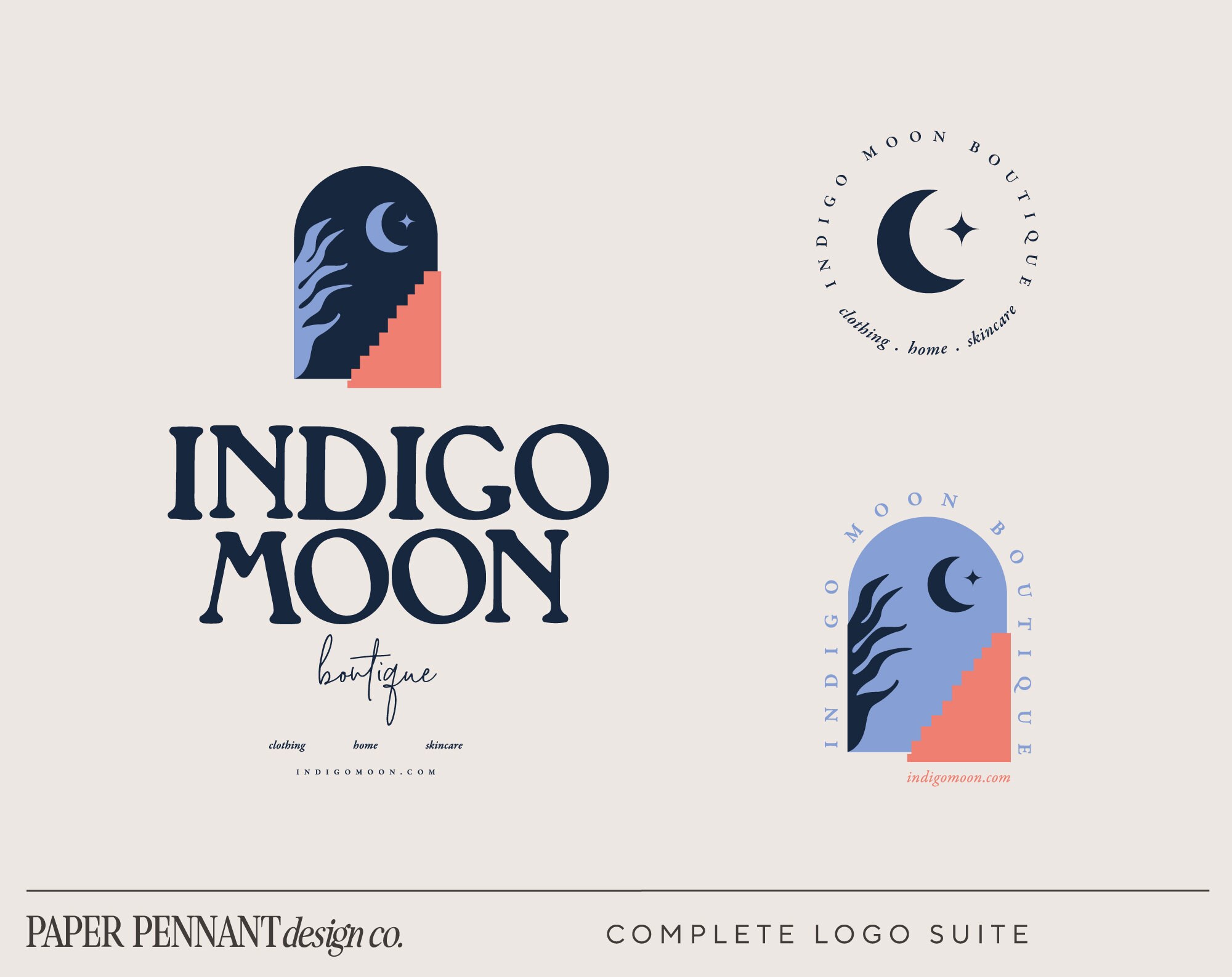 Custom Boho Logo Design | Boho Logo | Custom Logo Design | Professional ...