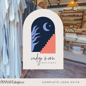 Custom Boho Logo Design | Boho Logo | Custom Logo Design | Professional ...