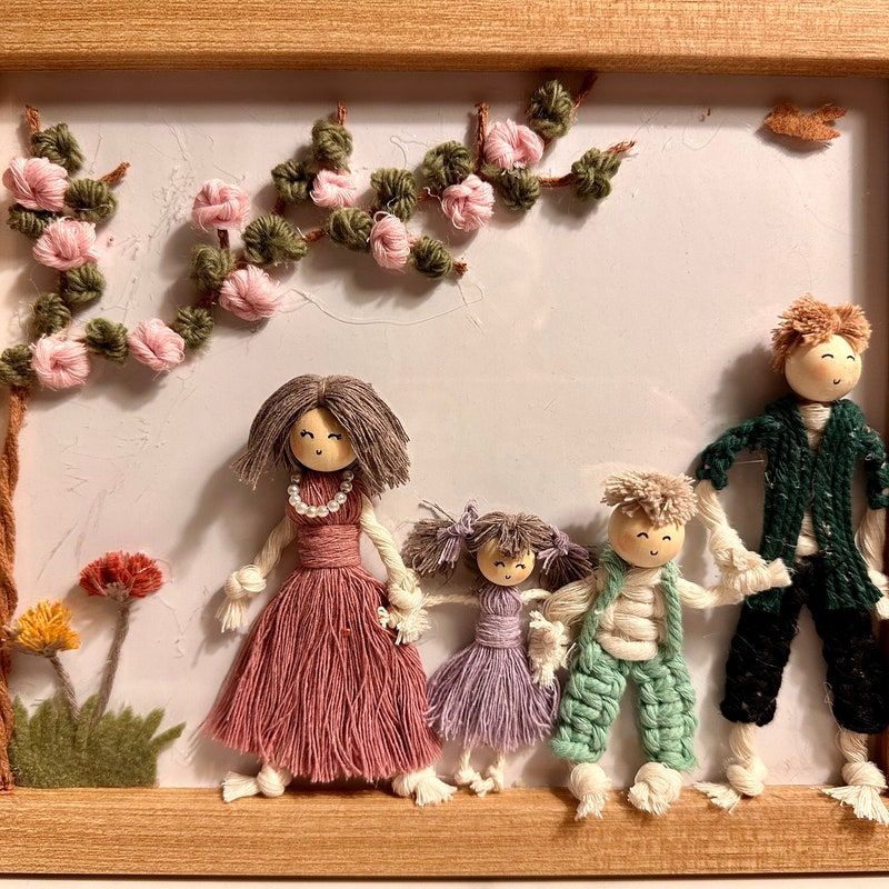 Macrame Frame - Etsy