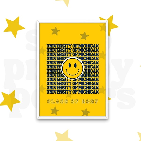 Class of 2027 Poster - Etsy