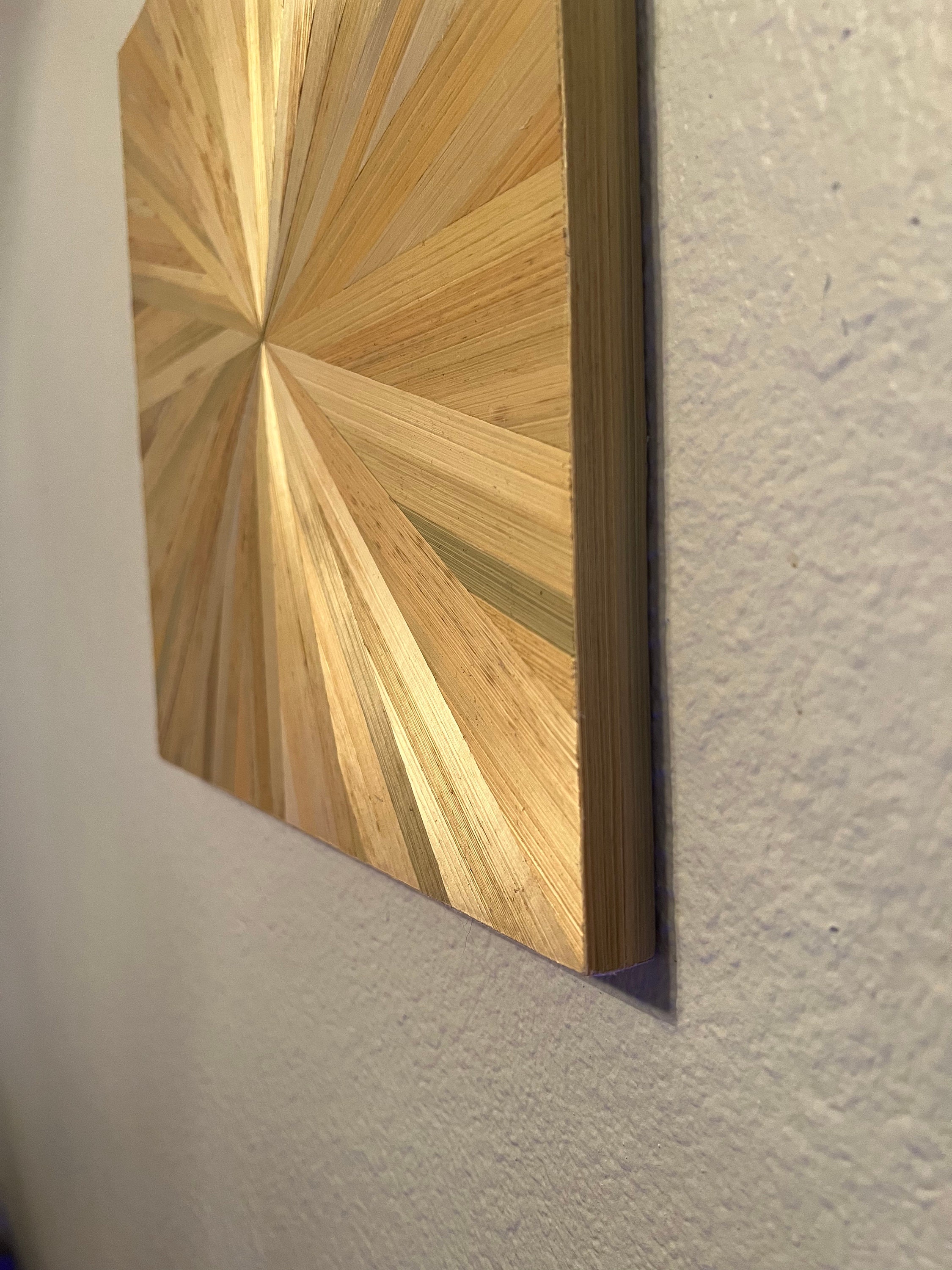 Handmade Straw Wall Decor- Radial - Etsy