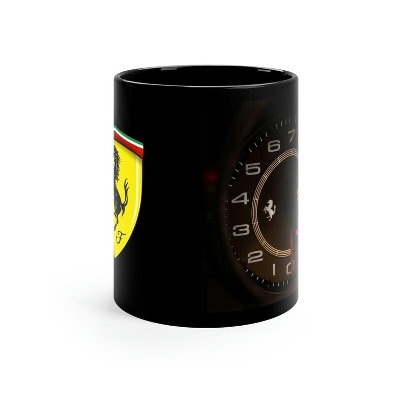 Ferrari Mug, Ferrari Racing, Speedometer Mug, Racing Cups, Unique Mug ...