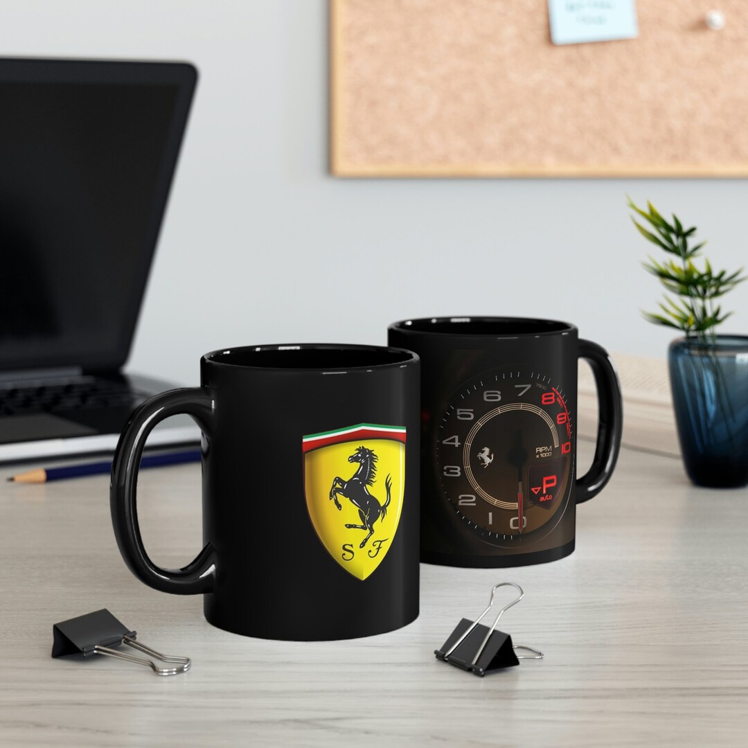 Ferrari Mug, Ferrari Racing, Speedometer Mug, Racing Cups, Unique Mug ...