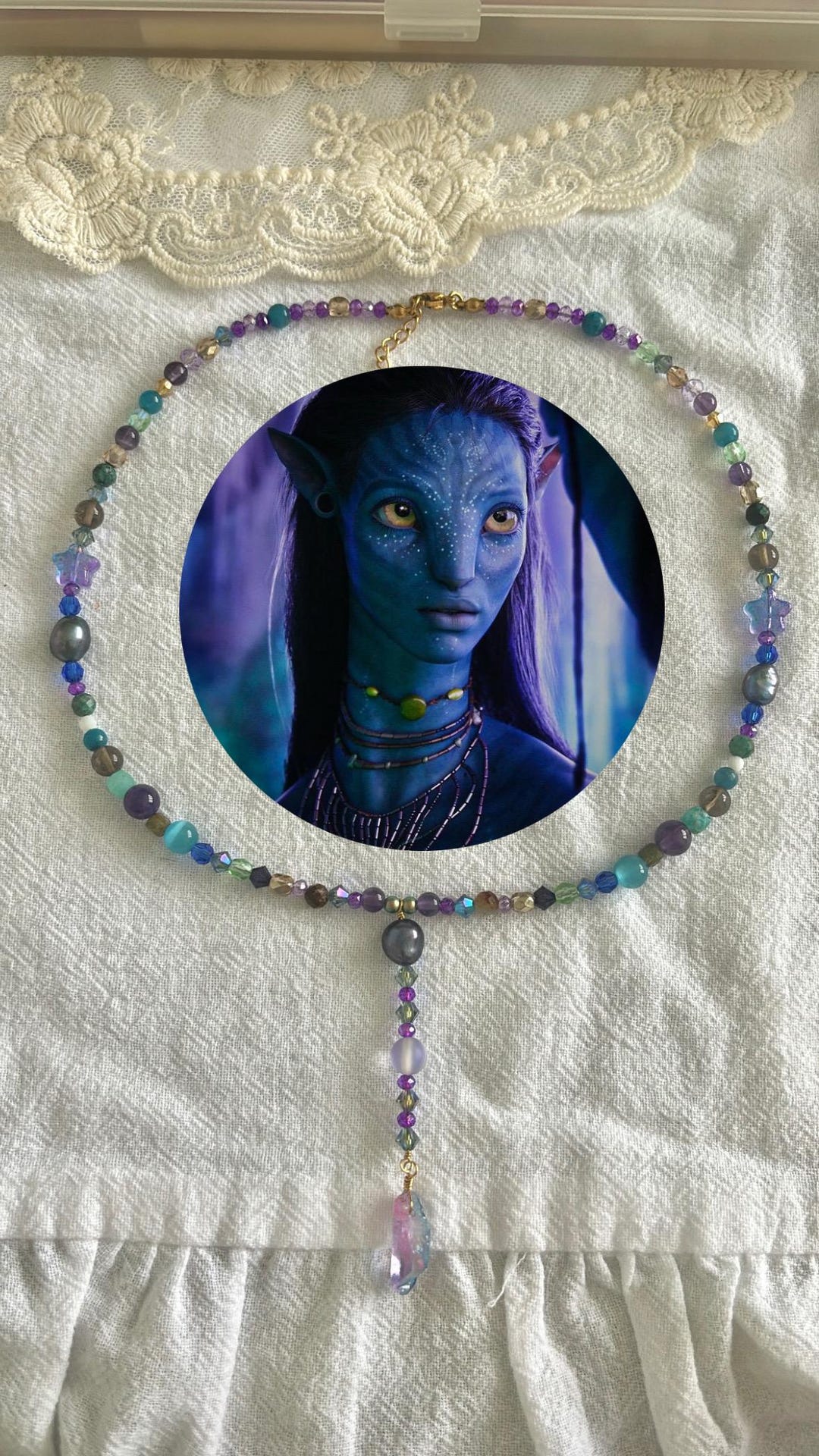 Neytiri Pandora Inspired Necklace - Avatar Jewelry - Avatar the Way of ...