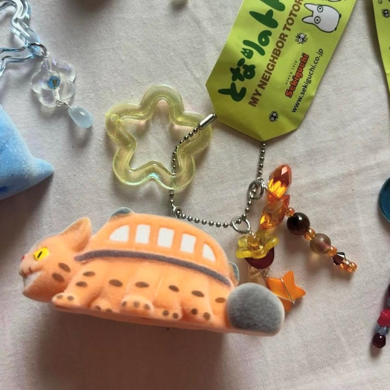 Studio Ghibli Trinkets - Studio Ghibli Keychains - Totoro Ponyo Jiji ...