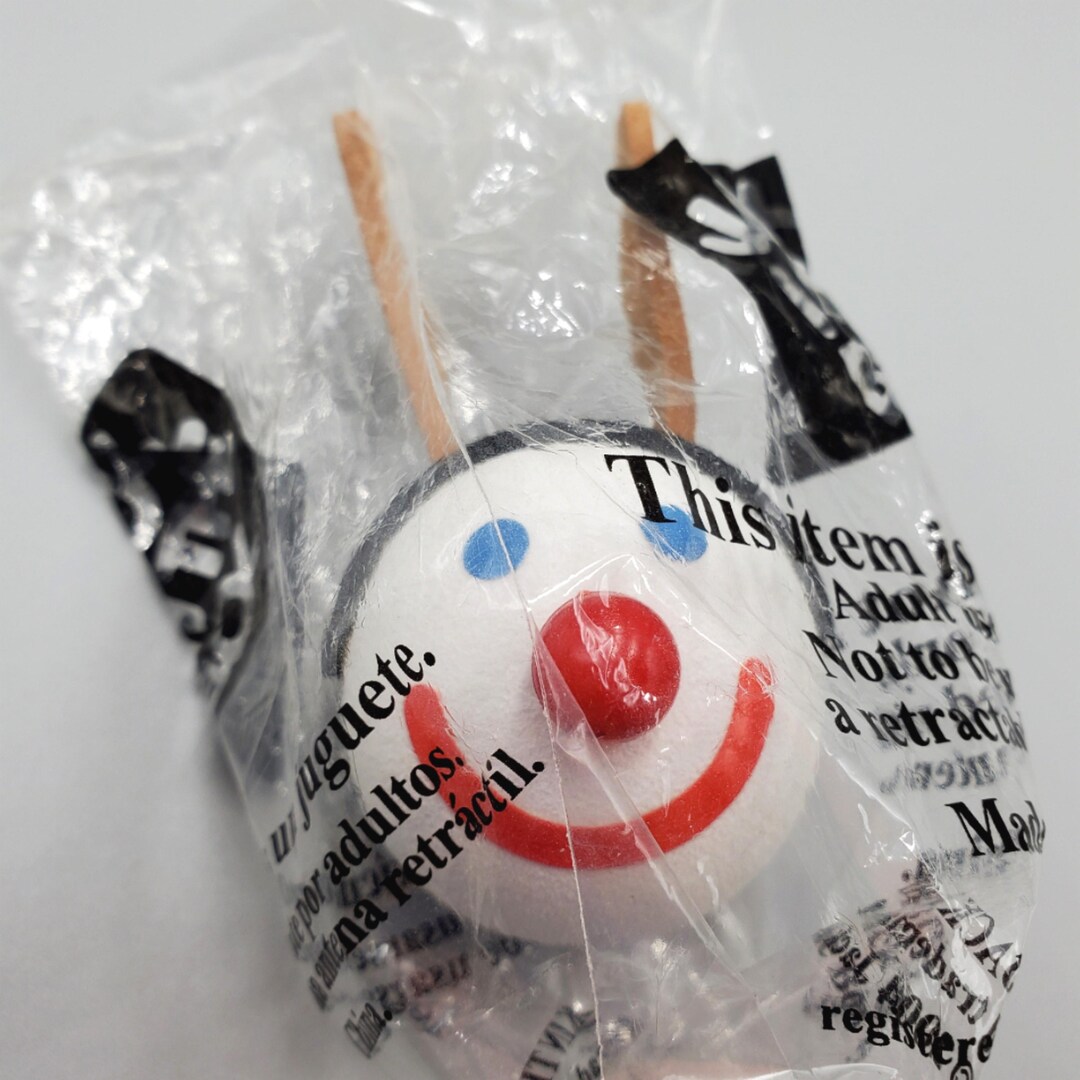 Antenna Topper Ball Rudolph Red Nose Reindeer W Antlers Auto Car Jack ...
