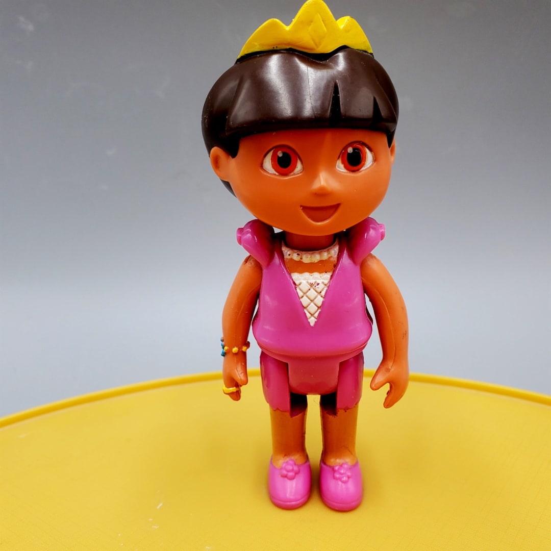 Dora the Explorer Pvc Figure Poseable Jointed With Crown Mattel 4 Inch ...