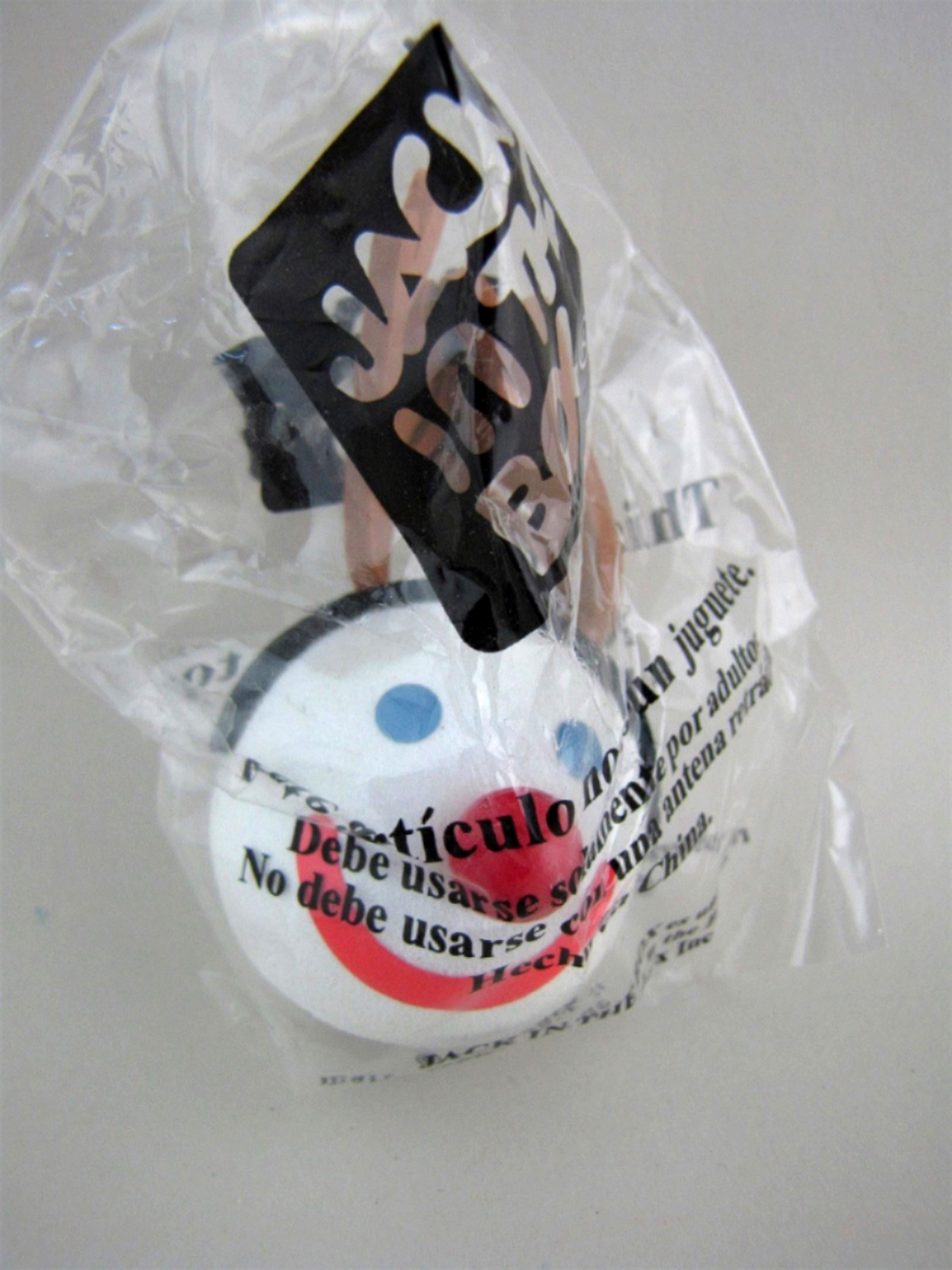 Antenna Topper Ball Rudolph Red Nose Reindeer W Antlers Auto Car Jack ...