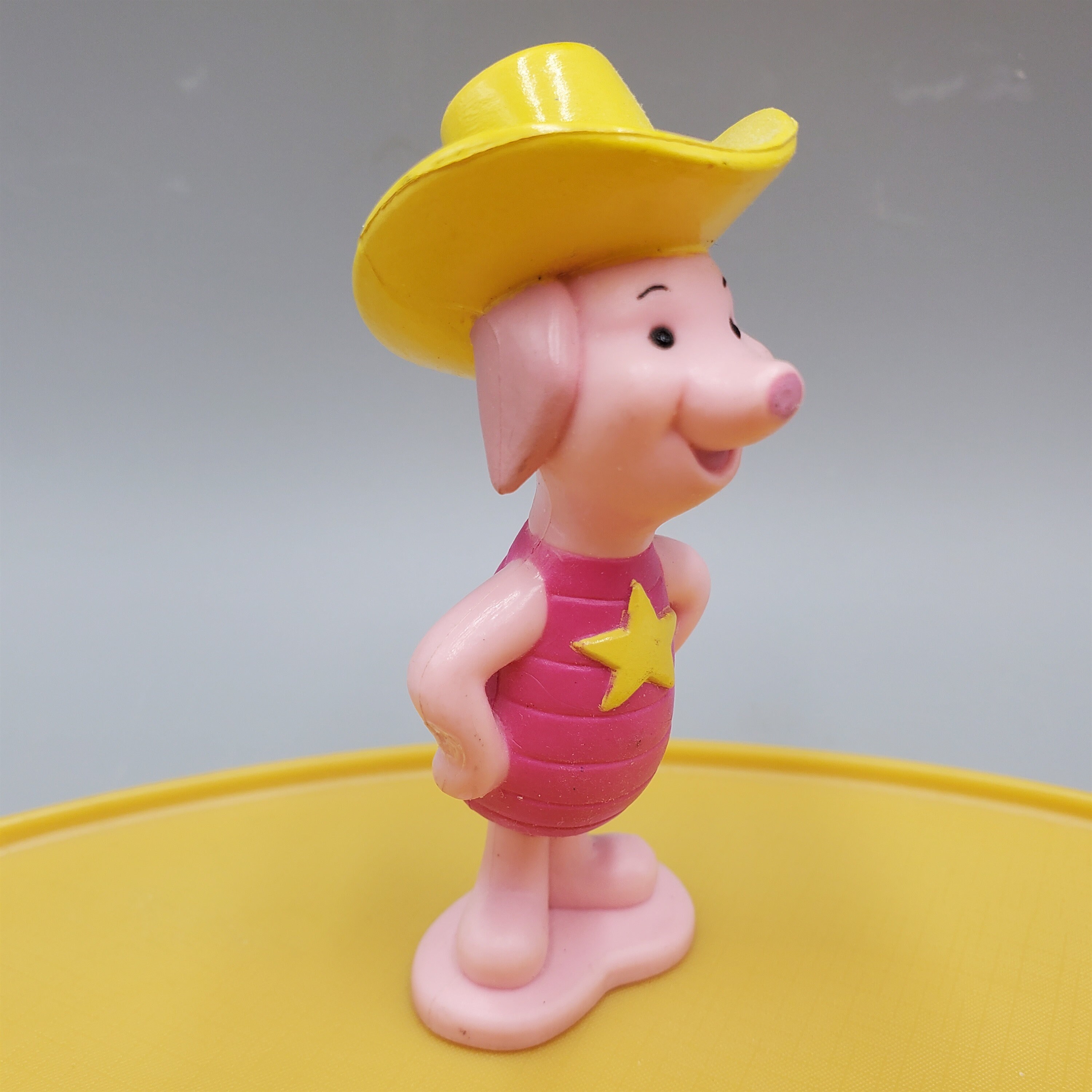 Sheriff Cowboy Hat Piglet Pvc Figure Cake Topper Winnie the Pooh 3 Inch ...