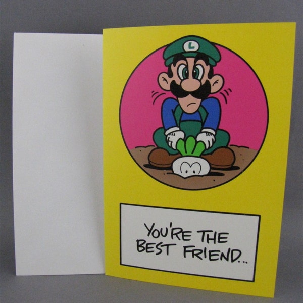 Super Mario Best Friend Svg - Etsy