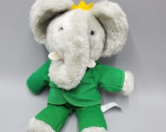 Babar Plush - Etsy