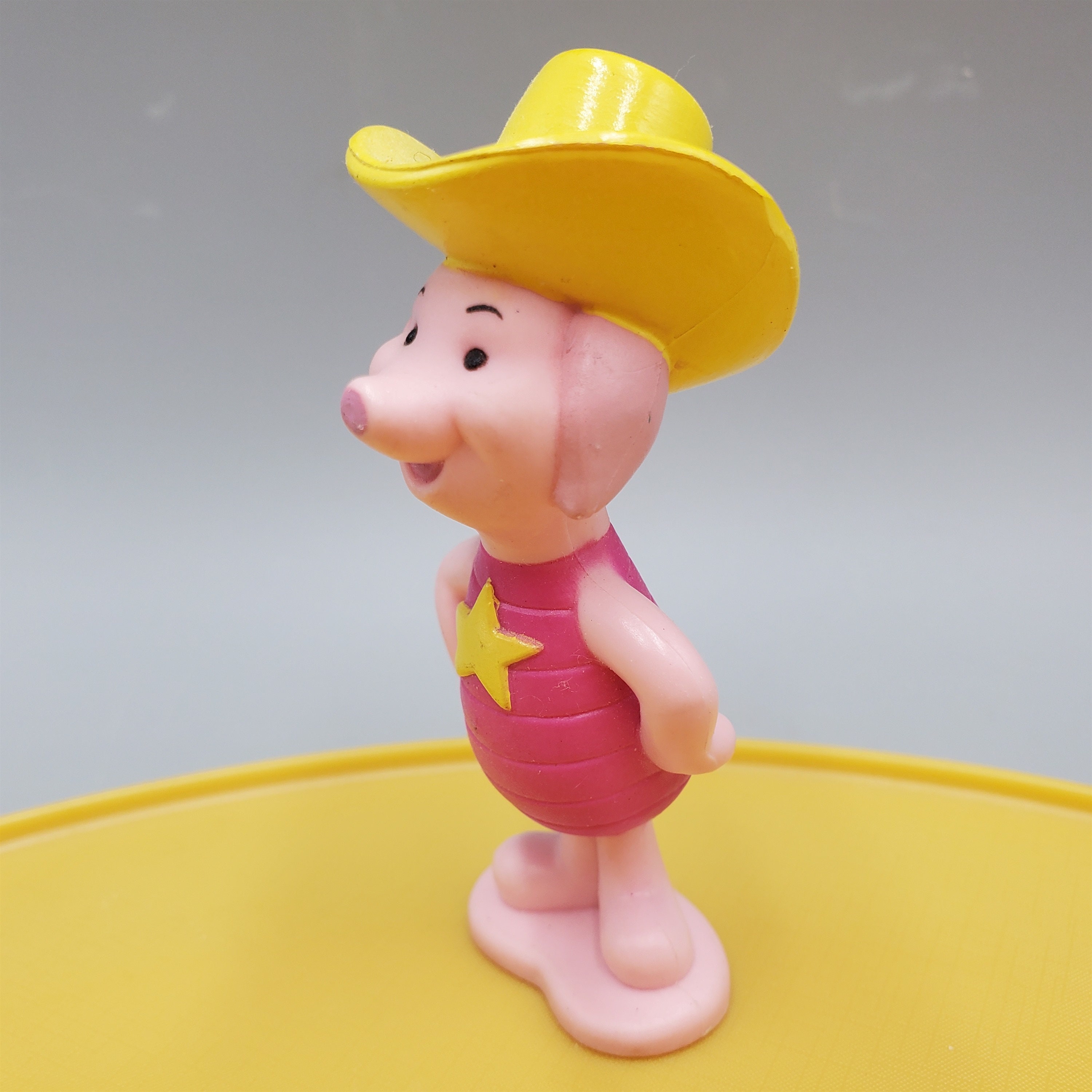 Sheriff Cowboy Hat Piglet Pvc Figure Cake Topper Winnie the Pooh 3 Inch ...