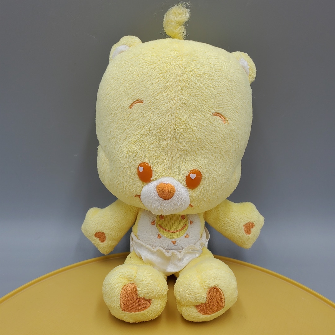 Care Bear Cub Funshine Yellow Sunshine Plush Stuffed Animal W Diaper ...