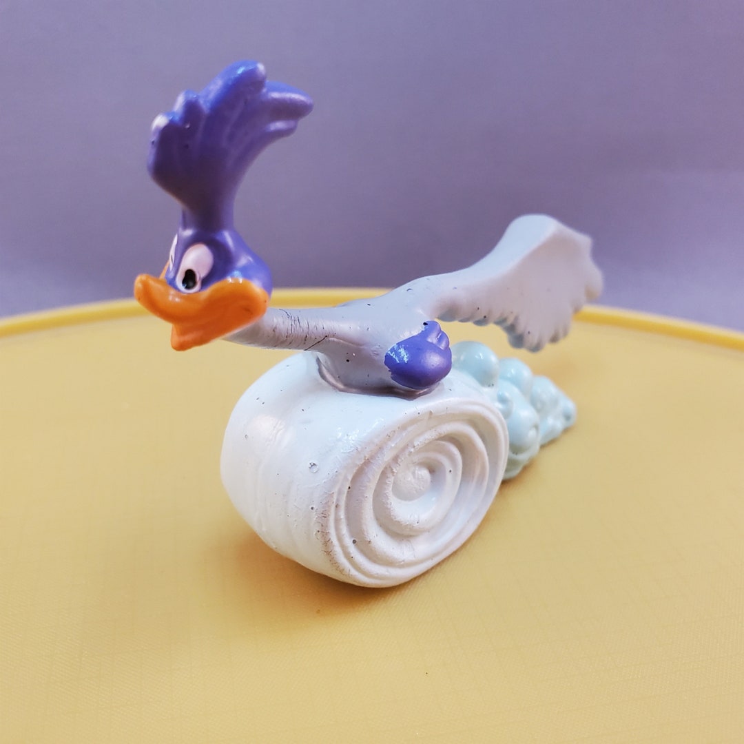 Road Runner Cloud of Dust Pvc Figure Looney Tunes Applause 3 - Etsy