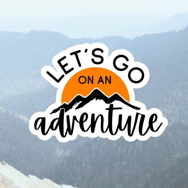 Adventure Sticker - Etsy