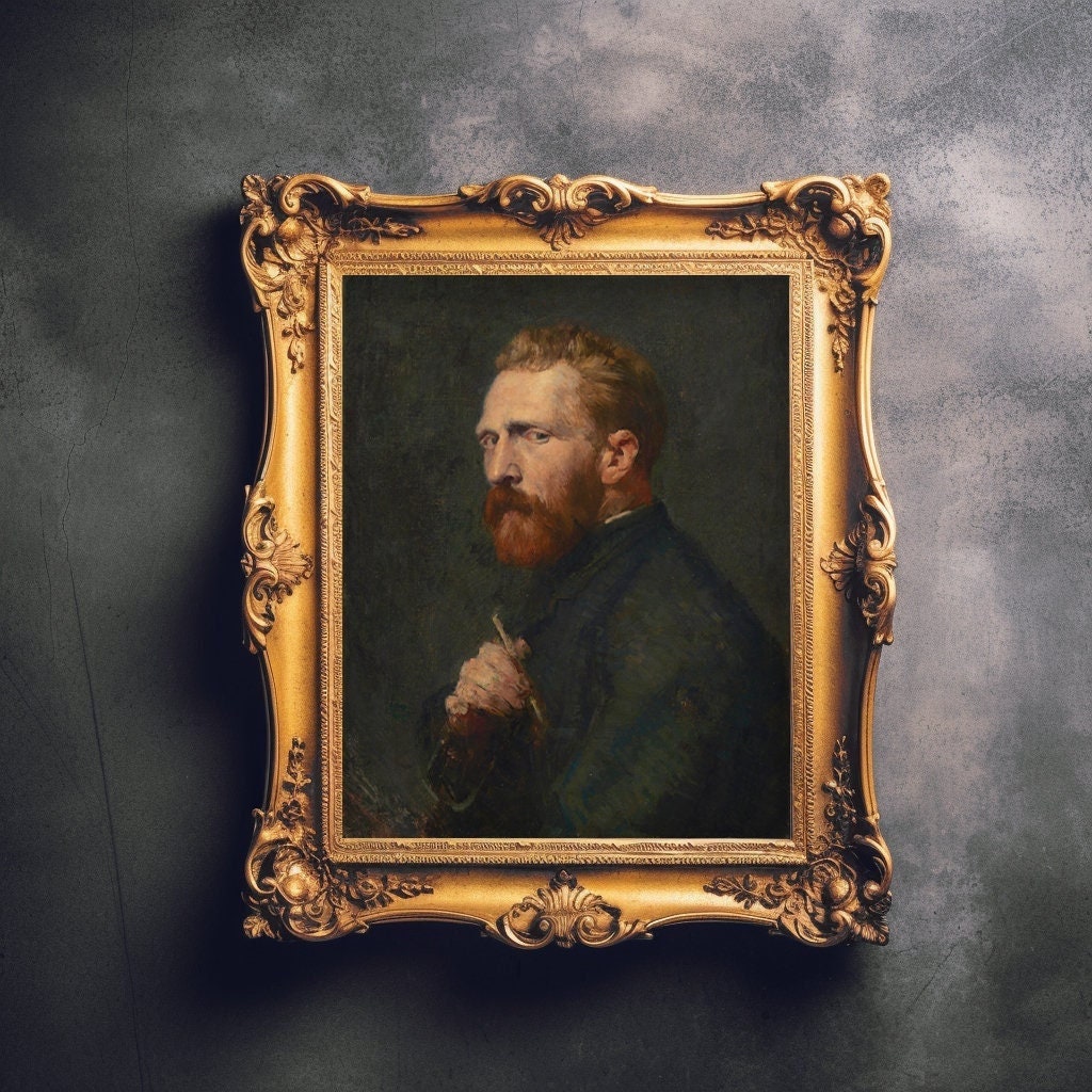 Instant Digital Download, Van Gogh 1886, Digital Download Decor, Moody ...
