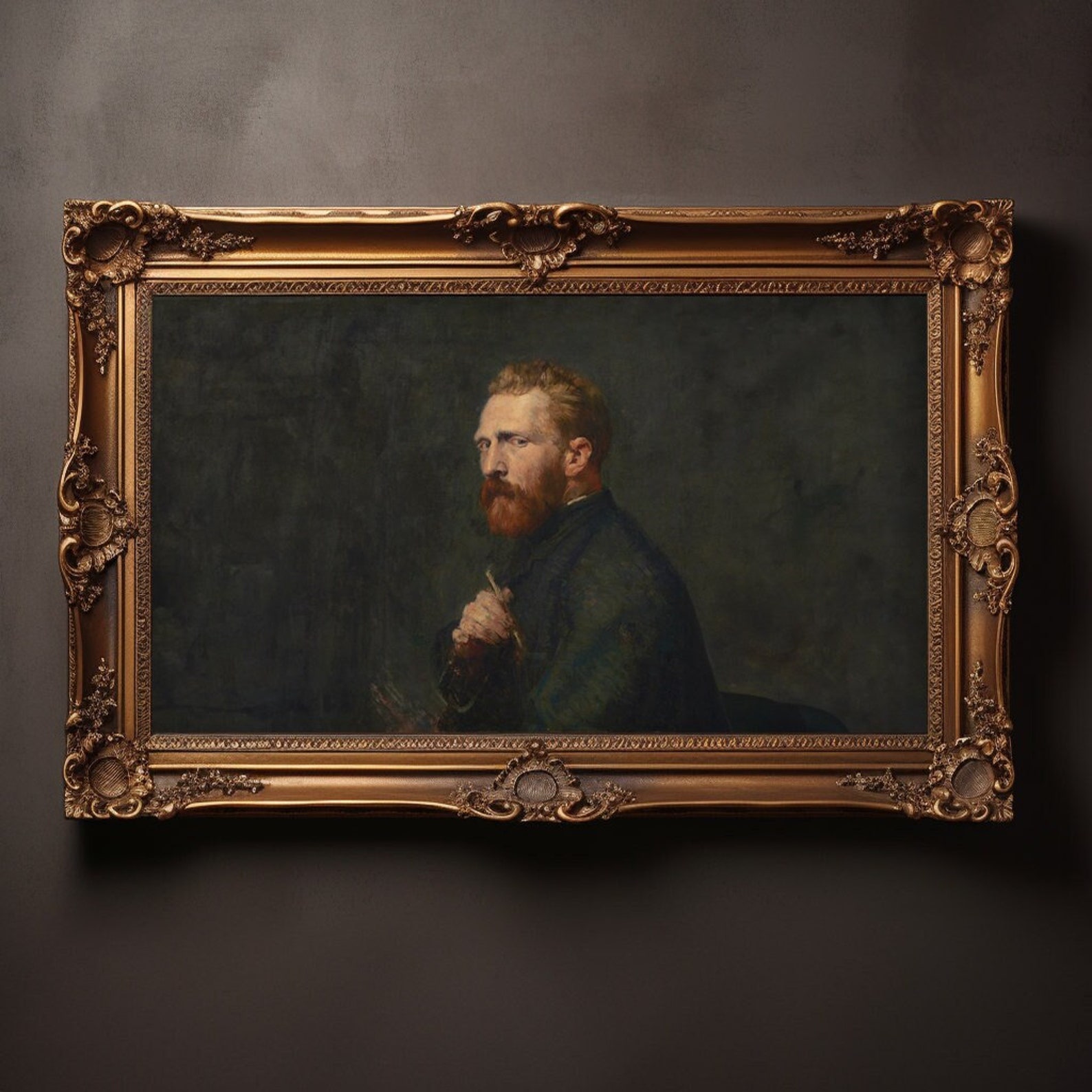Samsung Frame TV Art, Portrait of Vincent Van Gogh 1886, 4K the Frame ...
