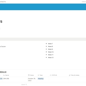 Notion Law School Template - Etsy