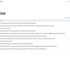 Notion Law School Template - Etsy