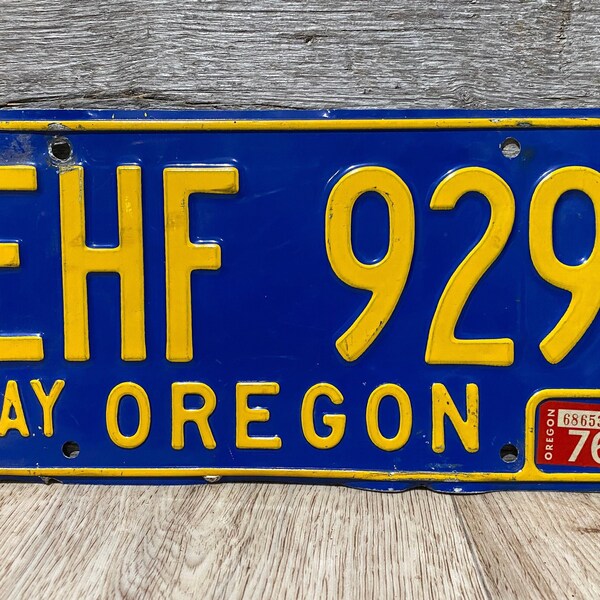 1976 License Plate - Etsy