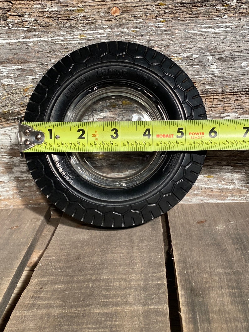 Vintage Rubber Tire Ashtray Advertising Kelly Springfield Tire Ashtray ...