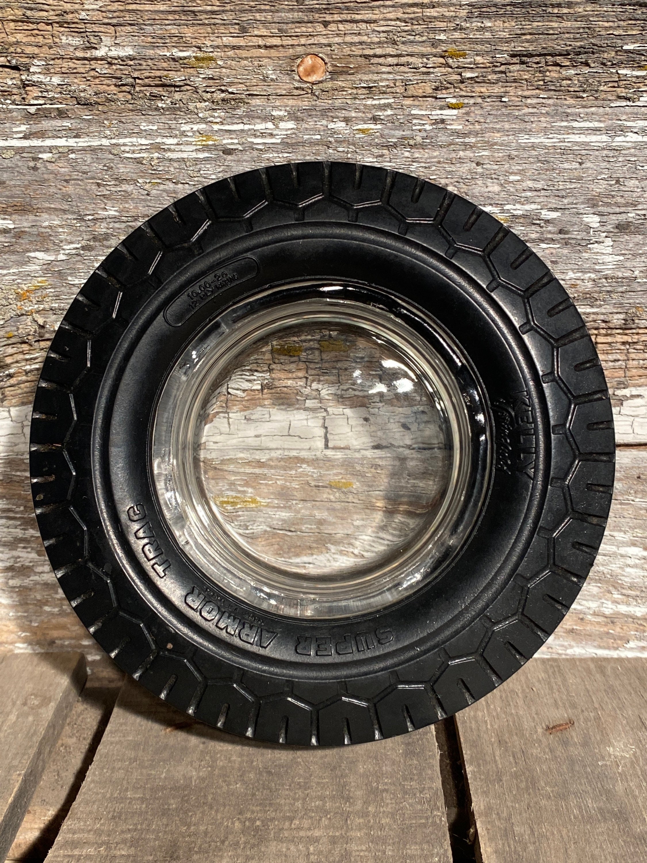 Vintage Rubber Tire Ashtray Advertising Kelly Springfield Tire Ashtray ...