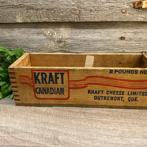 Vintage Cheese Box - Etsy