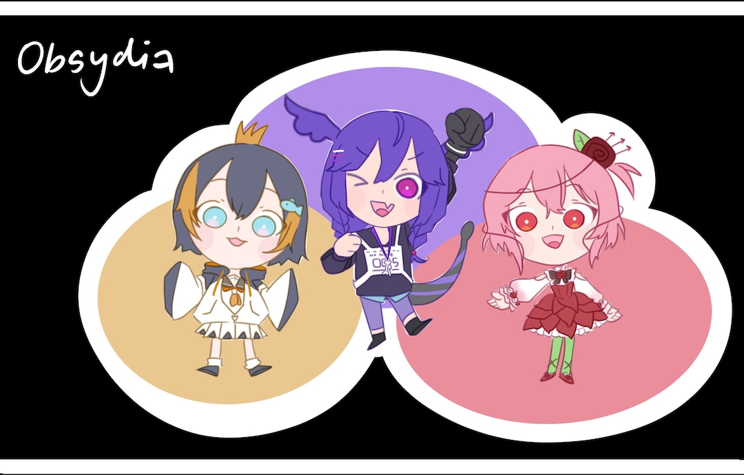 Nijisanji EN Obsydia Sticker - Etsy