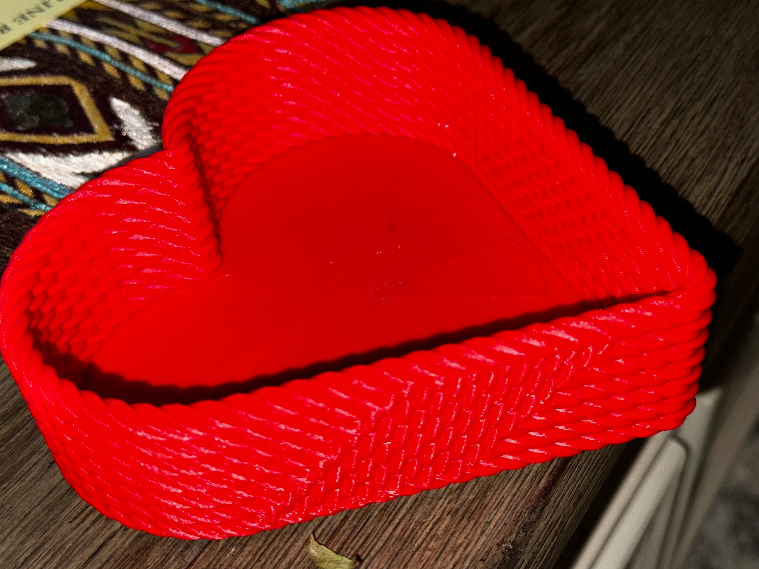 3D Printed Heart-shaped Rope Box A Modern Twist on Romantic Storage - Etsy