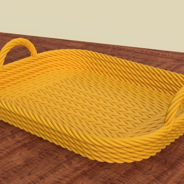 Woven Rope Tray - Etsy