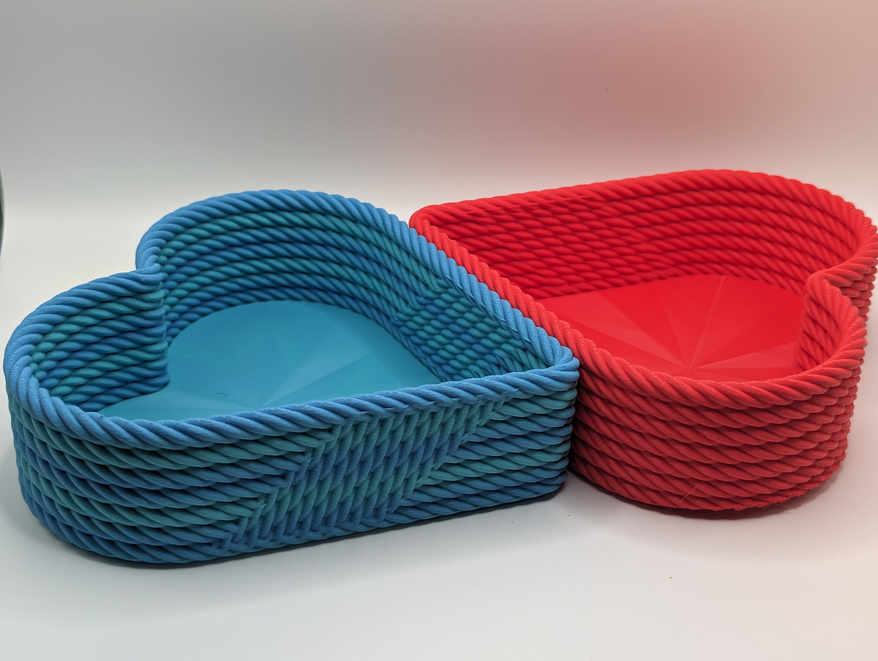 3D Printed Heart-shaped Rope Box A Modern Twist on Romantic Storage - Etsy
