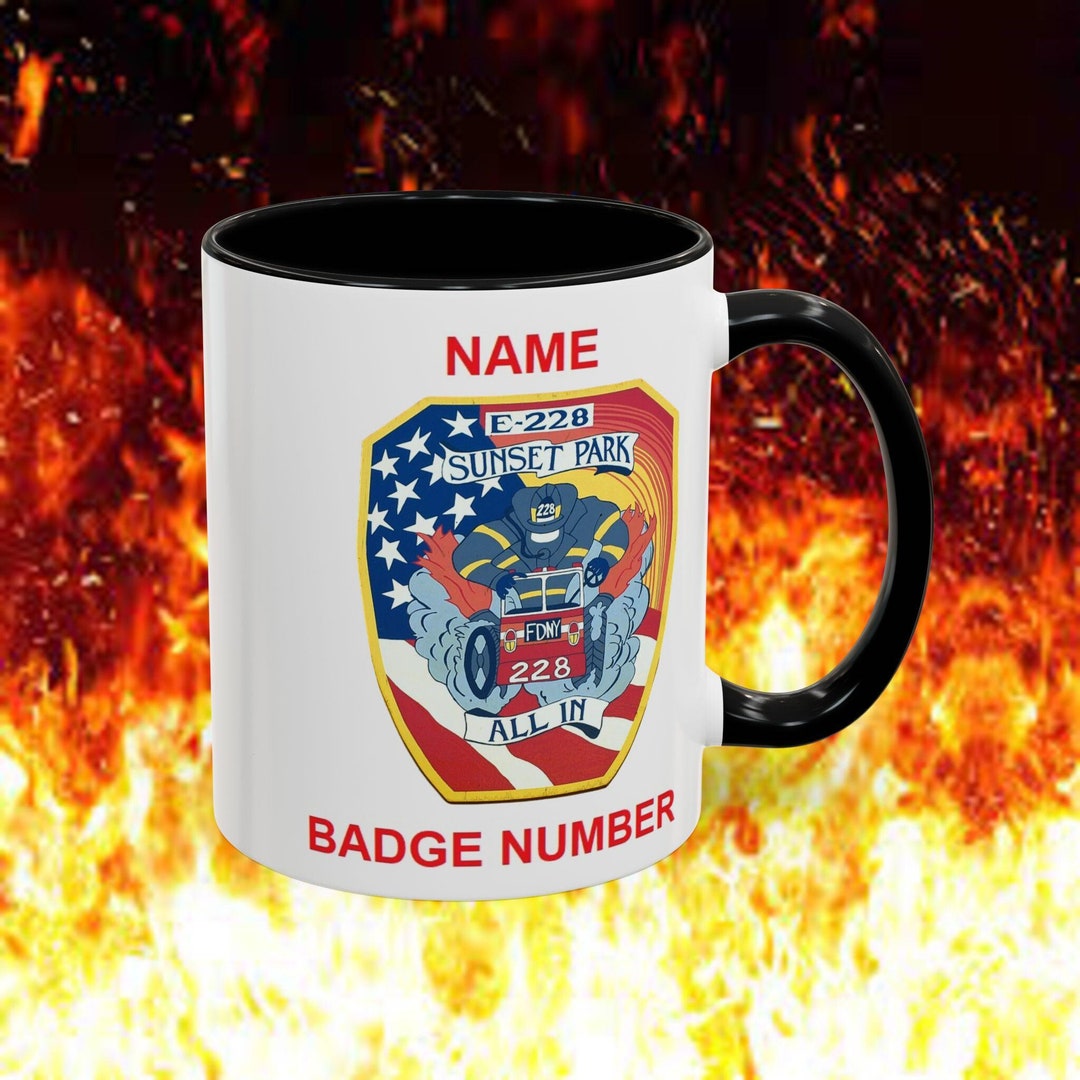 Personalized Engine 228 NYFD New York Fire Department, Personalized ...