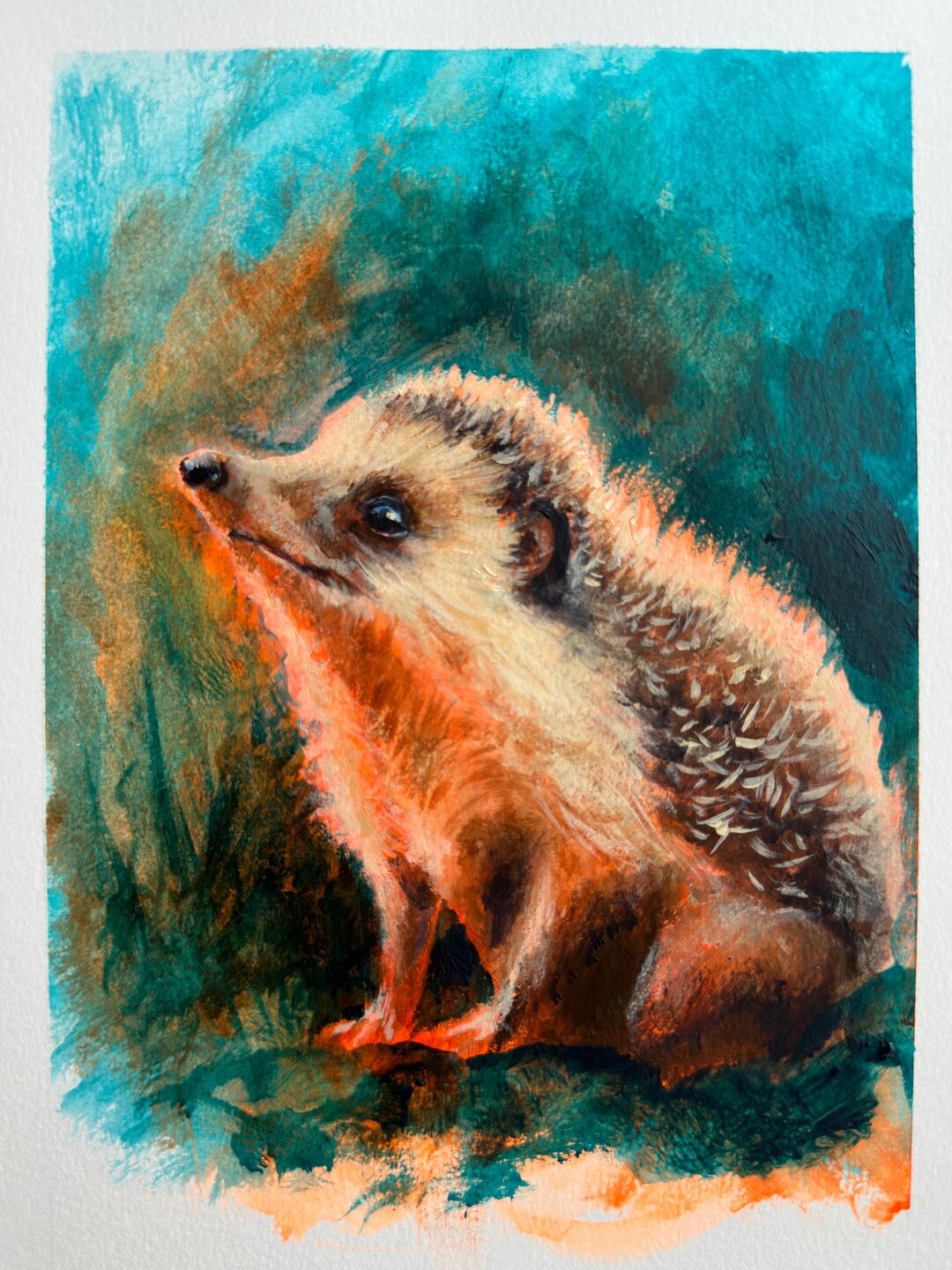 30 Hedgehogs Collection ~ Day 4 : ORIGINAL ARTWORK / Mounted, Ready to ...