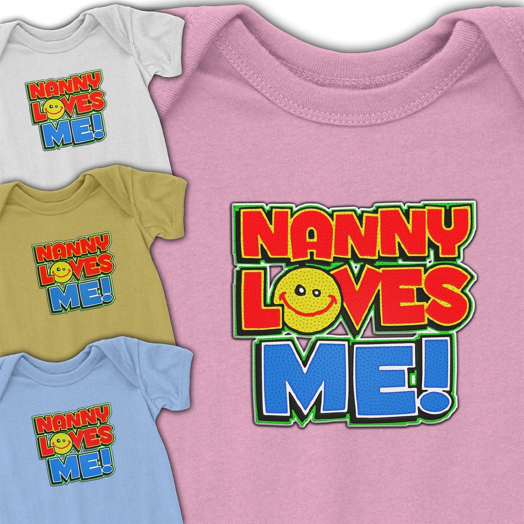 Nanny's Little Lamb Onesie Nanny Loves Me Loving Gift for Little Ones ...