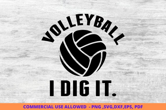 Volleyball Dig Silhouette
