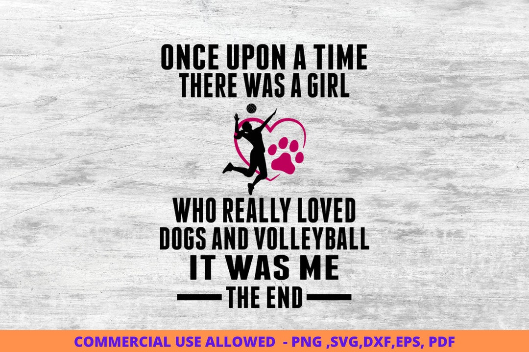 Once Upon Volleyball Svg Instant Digital Downloads Svg - Etsy