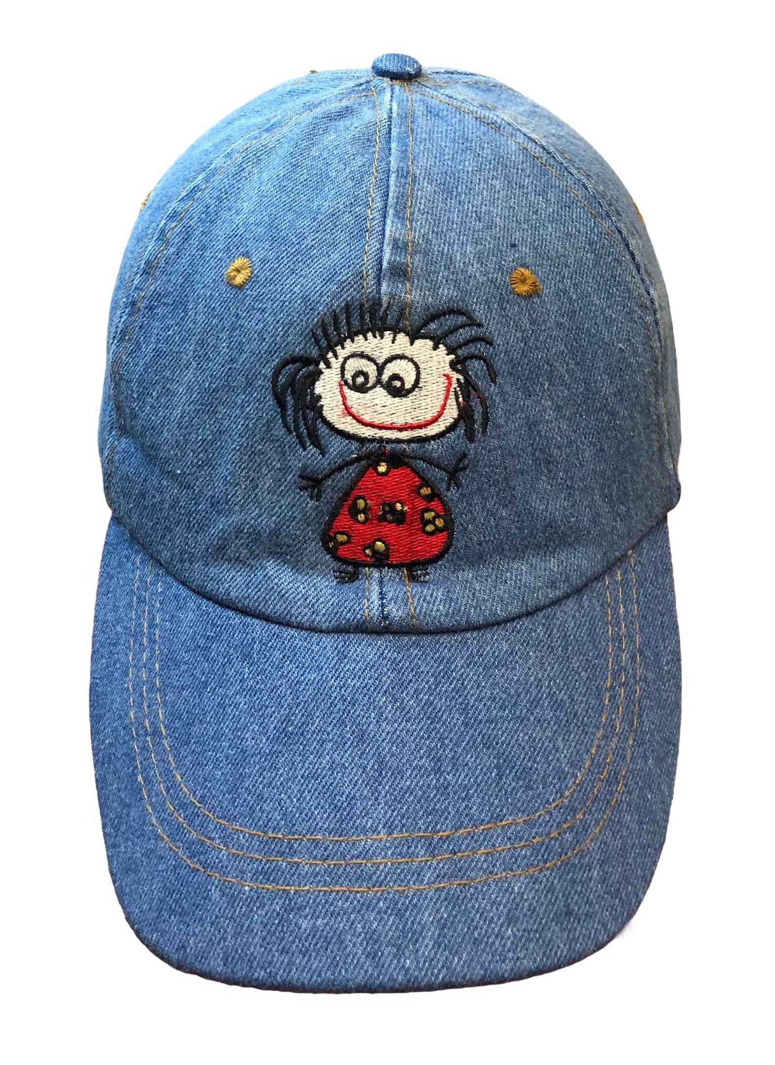 Vintage 90’ DANNY FIRST Embroider Jean Denim Hat 2 Different Design - Etsy