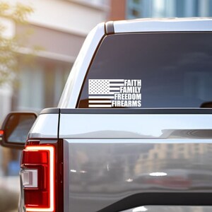 American Flag Decal Patriotic Decal Decals for Patriots Patriotic ...