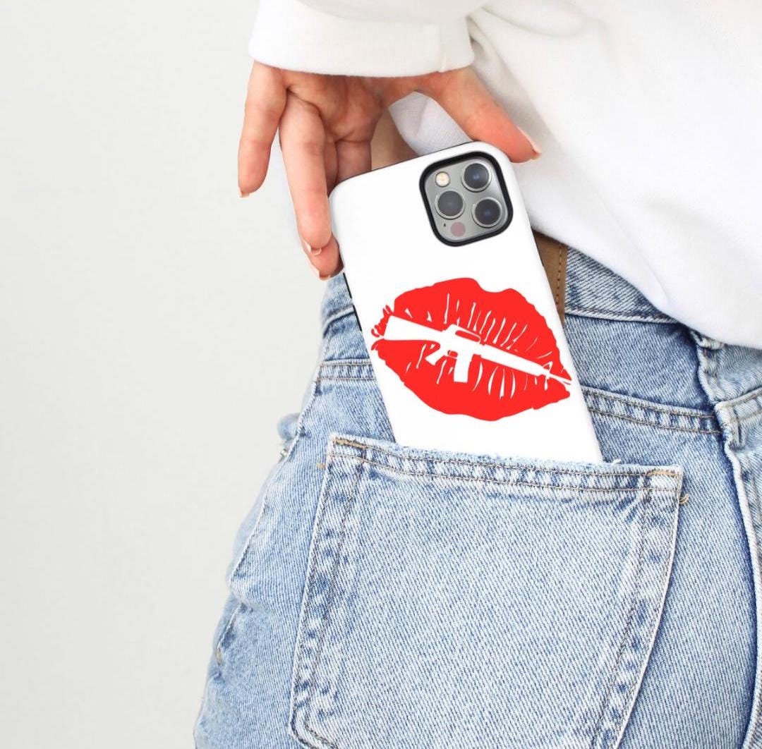 Rifle Kiss Decal | 2nd Amendment Decal | Gun Decal | Guns Vinyl Decal ...